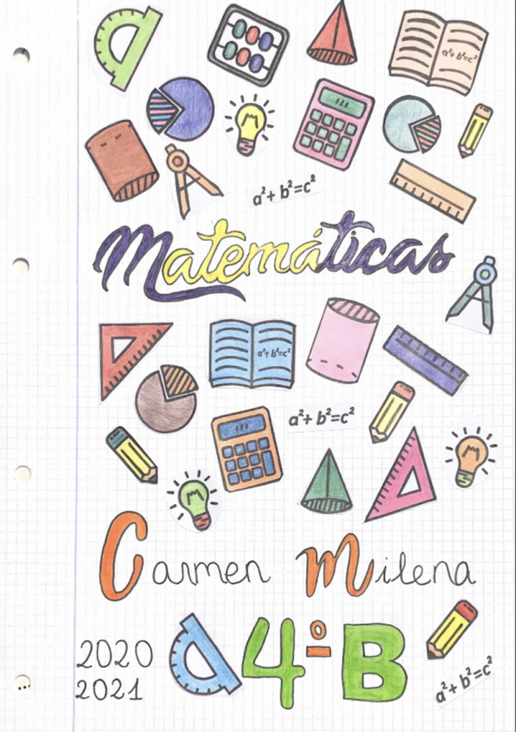 PORTADAS CUADERNO DE MATEMÁTICAS – Si los números hablaran…
